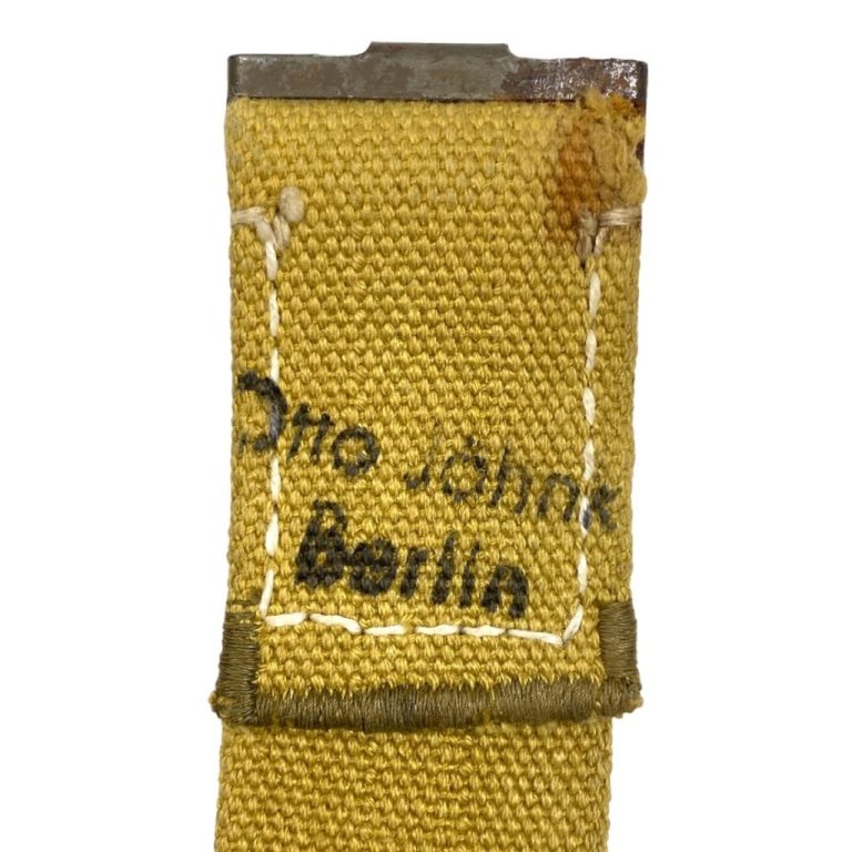 Original WWII German webbing belt - Oorlogsspullen.nl - Militaria shop