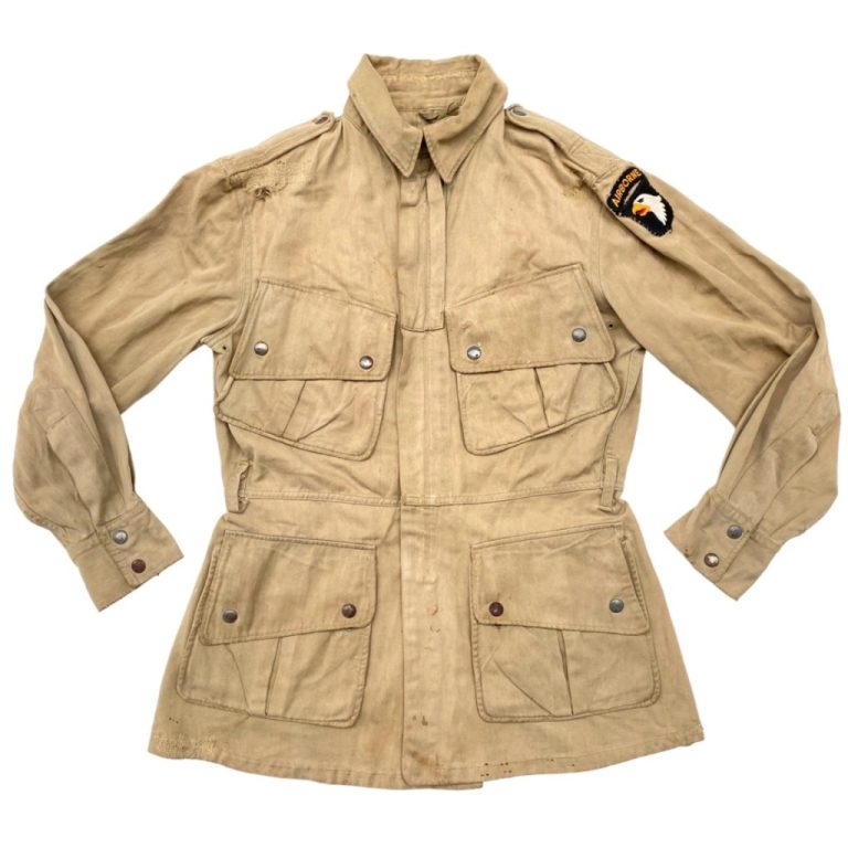 Original WWII US Airborne M42 jump suit - Oorlogsspullen.nl - Militaria ...