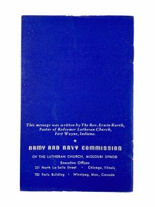 Original WWII US army prayer set - Oorlogsspullen.nl - Militaria shop