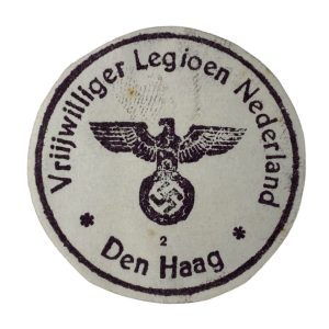 Original WWII Dutch resistance stamp - Oorlogsspullen.nl - Militaria shop