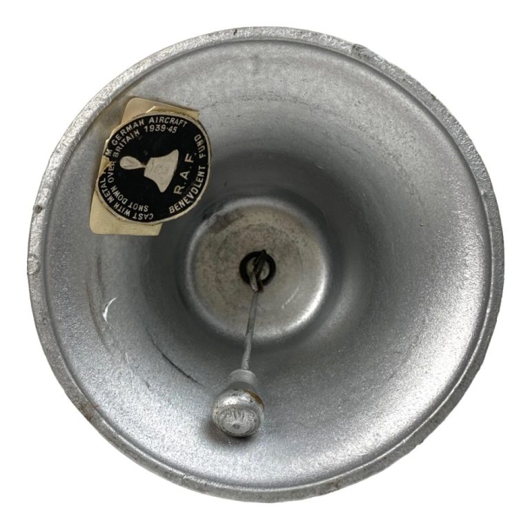 Original WWII British RAF bell made of cast with metal from German ...