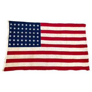 Original WWII US 48 stars flag - Oorlogsspullen.nl - Militaria shop