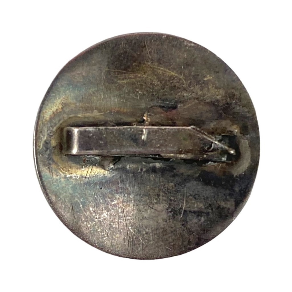 Original WWII Danish DNSAP ‘Storm Afdeling’ cap badge (silver colour ...