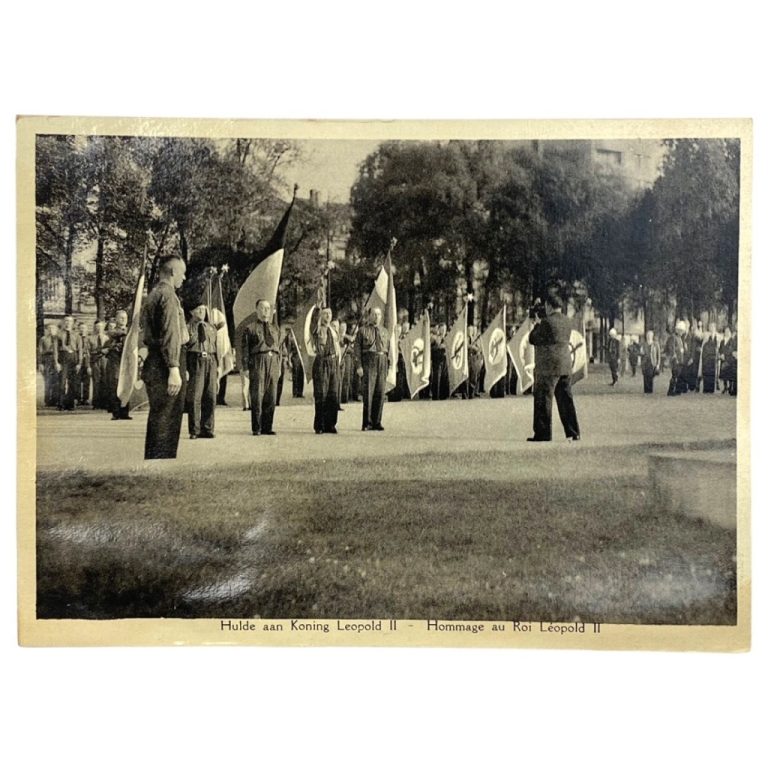 Original WWII Flemish 'Verdinaso' post card - Oorlogsspullen.nl ...