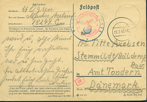 Original WWII Danish Waffen-SS volunteer portrait photo ...