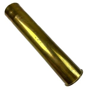 Original WWI German 7,5 cm shell - Oorlogsspullen.nl - Militaria shop