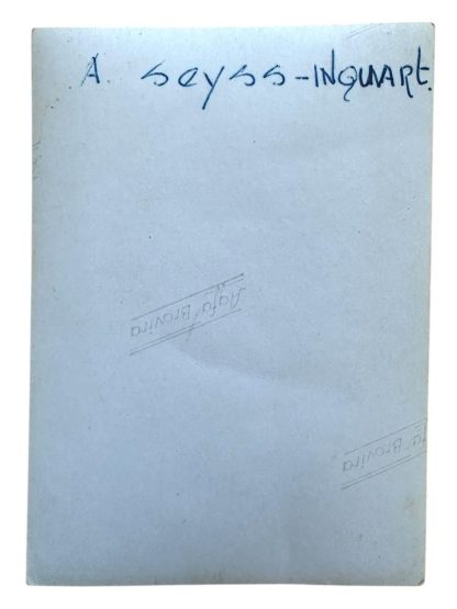 Original WWII German Dr. Arthur Seyss-Inquart portrait photo ...