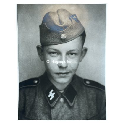 Original WWII German SS-VT portrait photo - Oorlogsspullen.nl ...