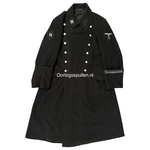 Original WWII Norwegian Germanske SS Norge overcoat - Oorlogsspullen.nl ...