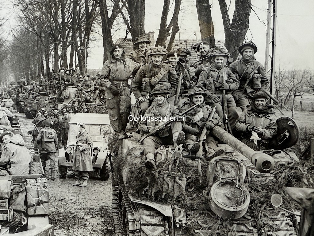 Original WWII British Operation Veritable photo - Oorlogsspullen.nl ...