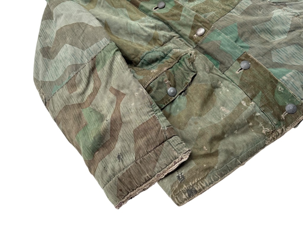 Original WWII German WH splittertarn camouflage reversible wendejacke ...