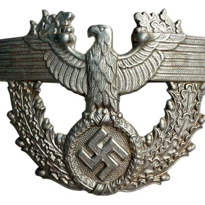 Original WWII German Polizei Tschako metal insignia - Oorlogsspullen.nl ...