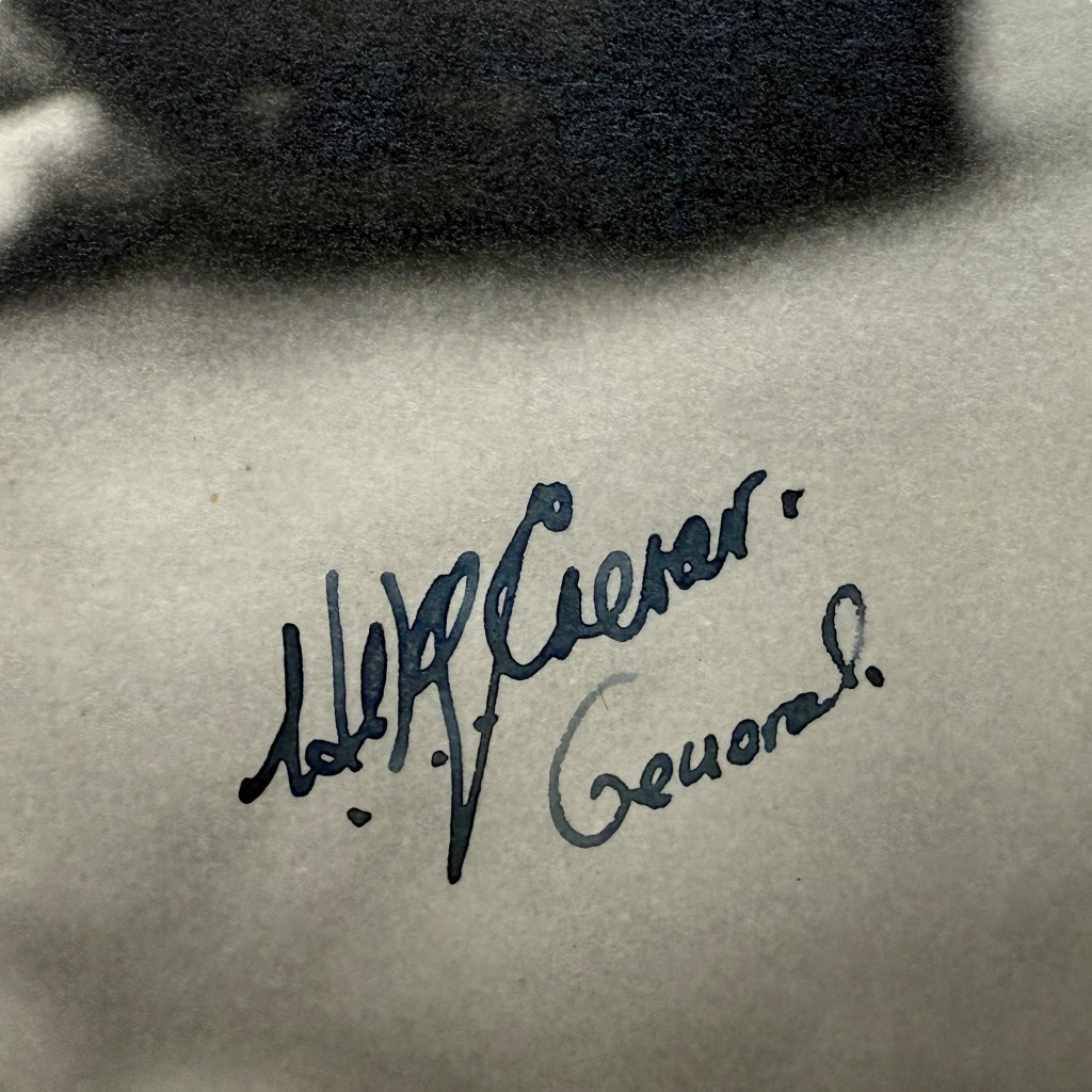 Original WWII Canadian photo with autograph of General Harry Crerar ...