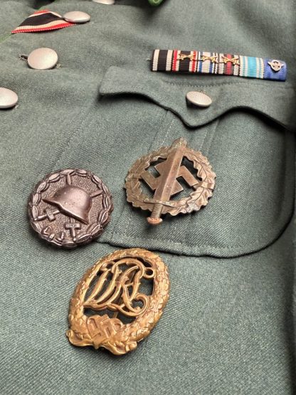 Original WWII German 'Hauptmann der Schutzpolizei' grouping of Anton ...