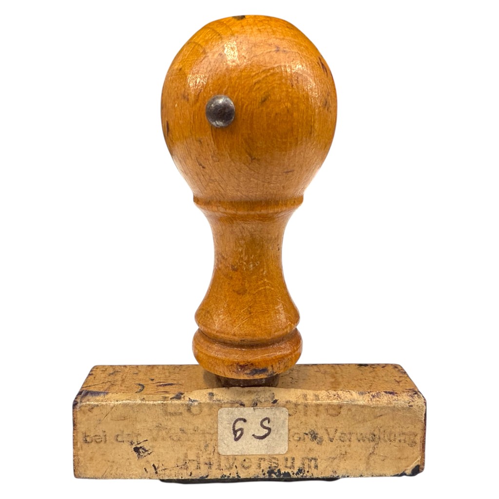 Original WWII German Wehrmacht stamp Hilversum - Oorlogsspullen.nl ...