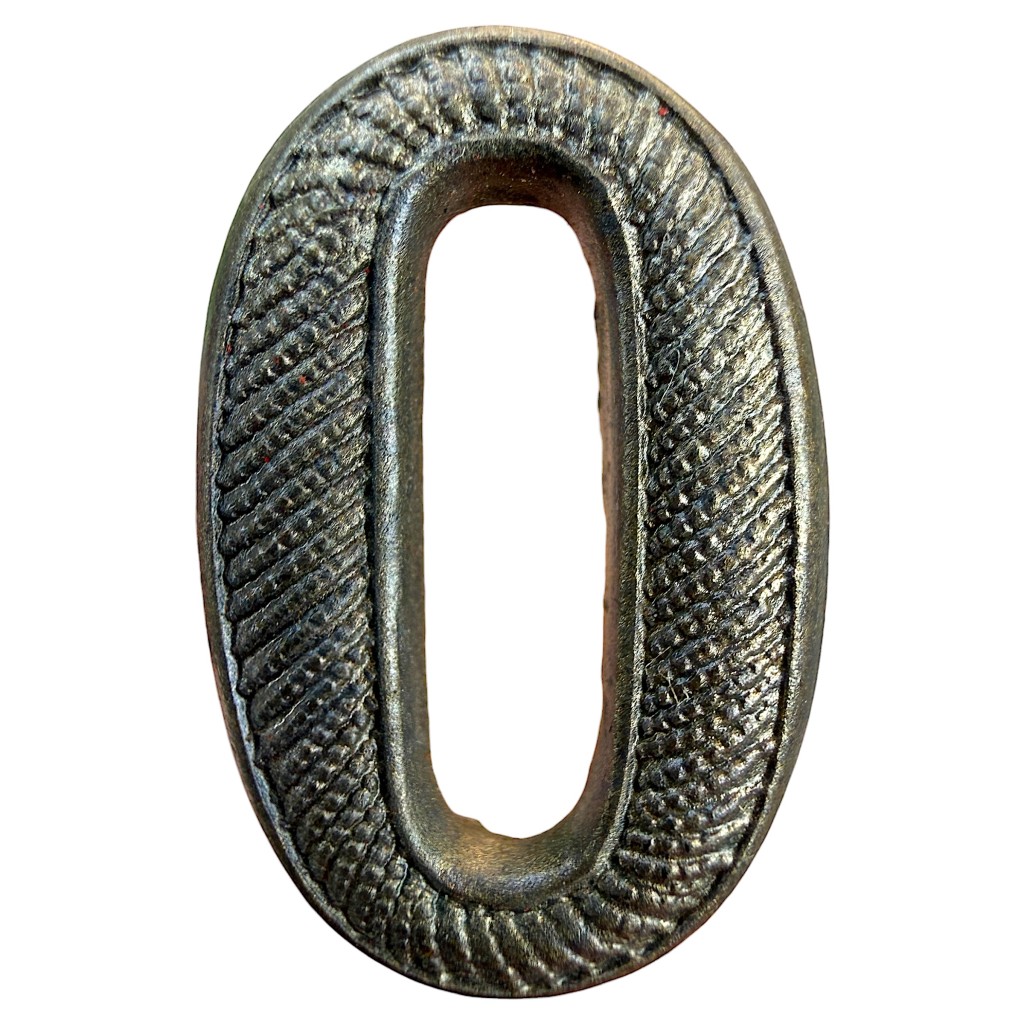 Original Pre 1940 Dutch army 0 regiment number insignia ‘Kepie’ 18mm ...